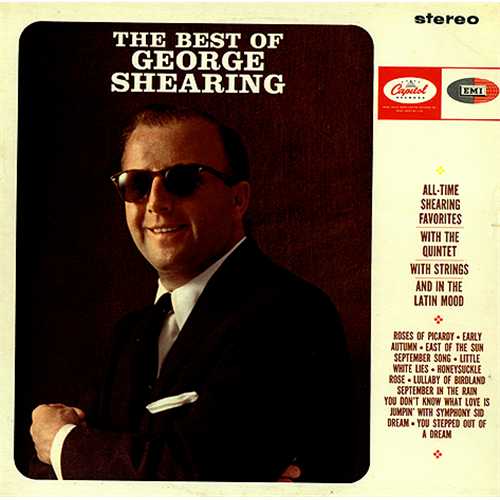 George Shearing The Best Of George Shearing UK vinyl LP album (LP ...