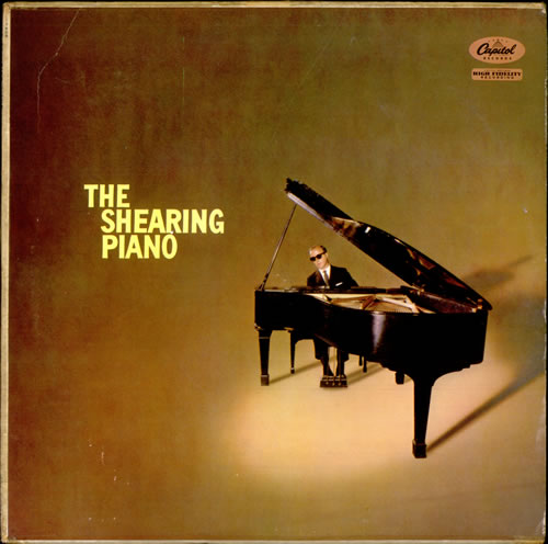 George Shearing The Shearing Piano US vinyl LP album (LP record) (512876)