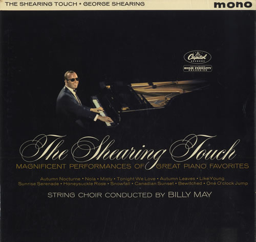 George Shearing The Shearing Touch UK vinyl LP album (LP record) (564515)