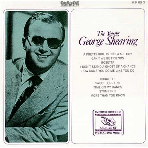 George Shearing The Young George Shearing US vinyl LP album (LP record ...