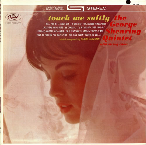 George Shearing Touch Me Softly US vinyl LP album (LP record) (475072)