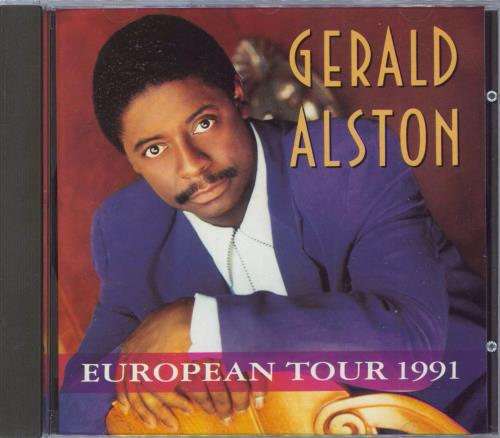 Gerald Alston European Tour 1991 UK Promo CD album (CDLP) (801710)