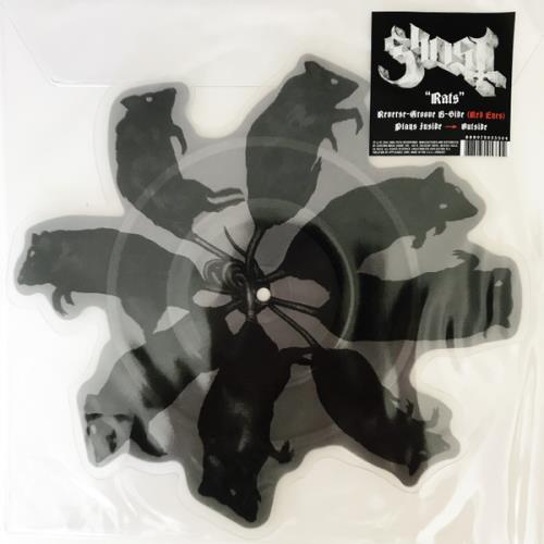Ghost (Swedish) Rats US shaped picture disc (picture disc vinyl record ...