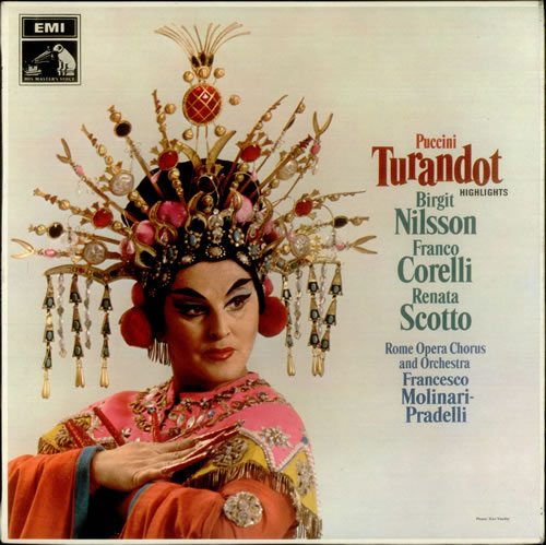 Giacomo Puccini Turandot Highlights UK vinyl LP album (LP record) (539678)