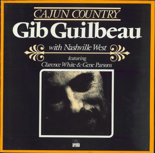 Gib Guilbeau Cajun Country Dutch vinyl LP album (LP record) (794752)