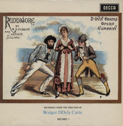 Gilbert & Sullivan Ruddigore UK 2-LP vinyl record set (Double LP Album ...