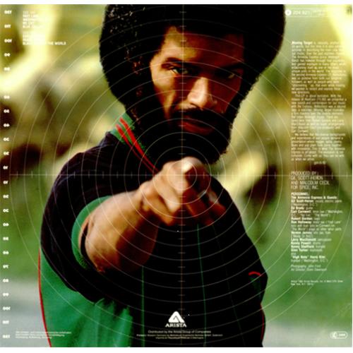 Gil Scott-Heron Moving Target German vinyl LP album (LP record) (425048)