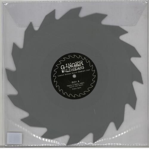 Ginger (Wildhearts) From G*A*S*S With Love - RSD 16 - Grey Vinyl UK shaped picture disc (picture ...