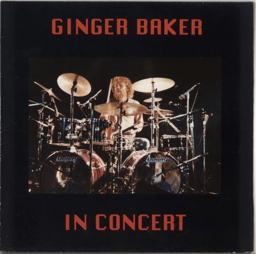 Ginger Baker In Concert UK vinyl LP album (LP record) (722327)