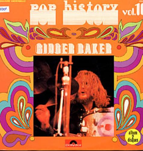 Ginger Baker Pop History Volume 10 French 2-LP vinyl record set (Double ...