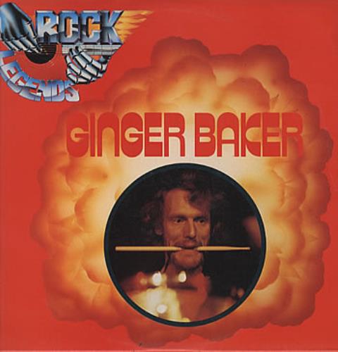 Ginger Baker Rock Legends Australian vinyl LP album (LP record) (317210)