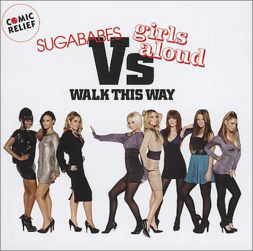 Girls Aloud Walk This Way UK CD single (CD5 / 5") (390772)