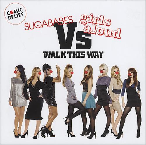 Girls Aloud Walk This Way UK CD single (CD5 / 5") (390772)