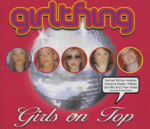Girl Thing Girls On Top UK 2-CD single set (Double CD single) (169948)