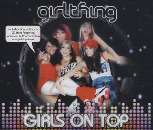 Girl Thing Girls On Top UK 2-CD single set (Double CD single) (169948)