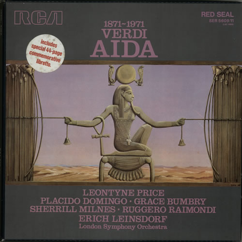 Giuseppe Verdi Aida UK Vinyl Box Set (641572)