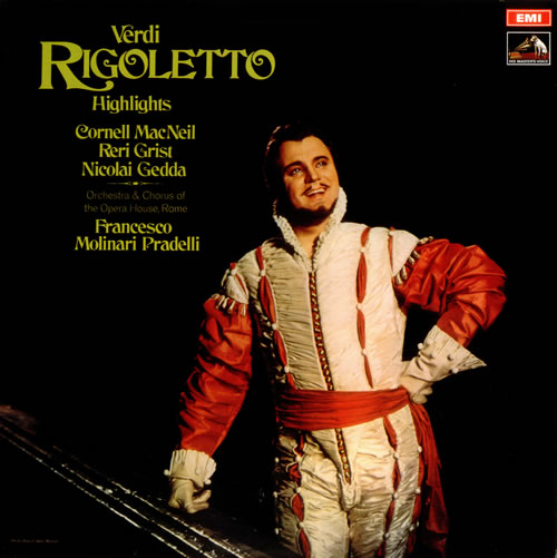 Giuseppe Verdi Rigoletto - Highlights UK vinyl LP album (LP record ...