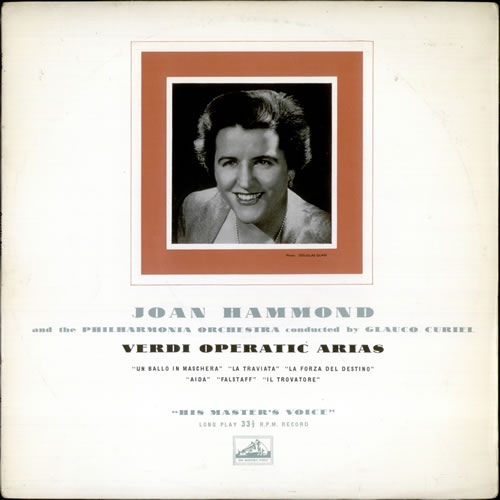 Giuseppe Verdi Verdi Operatic Arias UK vinyl LP album (LP record) (527140)