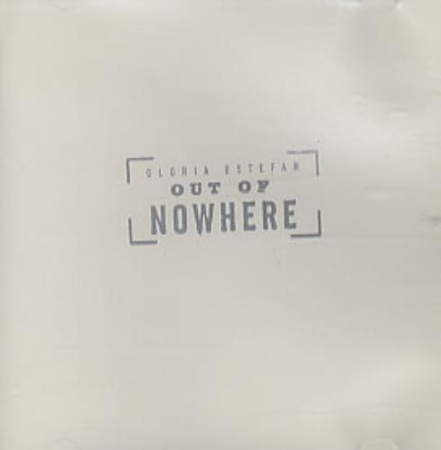 Gloria Estefan Out Of Nowhere US CD single (CD5 / 5") (326047)