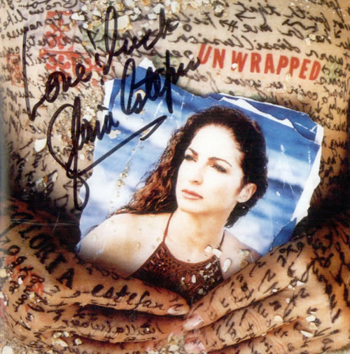 Gloria Estefan Unwrapped - Autographed US 2-disc CD/DVD set (525909)