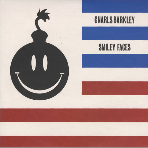Gnarls Barkley Smiley Faces UK Promo 10" vinyl single (10 inch record ...