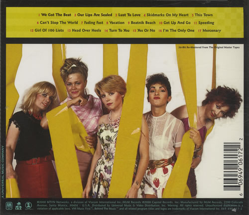 Go-Go's Behind The Music: Go-Go's Collection US CD album (CDLP) (445445)