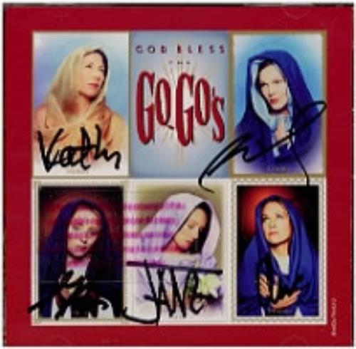 Go-Go's God Bless The Go-Go's - Autographed US CD album (CDLP) (193946)
