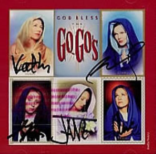 Go-Go's God Bless The Go-Go's - Autographed US CD album (CDLP) (193946)