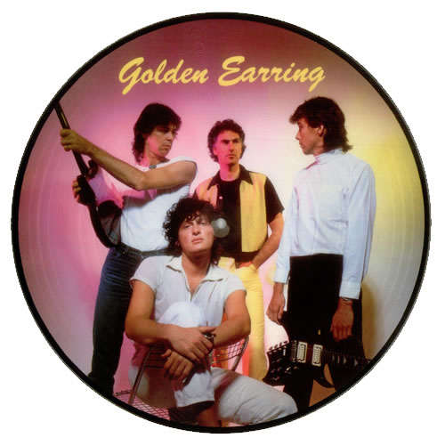 Golden Earring Live & Pictured Dutch picture disc LP (vinyl picture ...