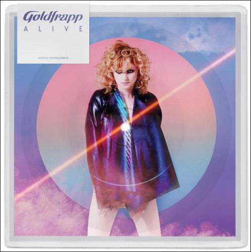 Goldfrapp Alive UK shaped picture disc (picture disc vinyl record) (509796)