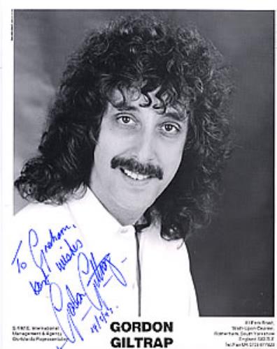 Gordon Giltrap Autographed Photograph UK Promo photograph (259681 ...