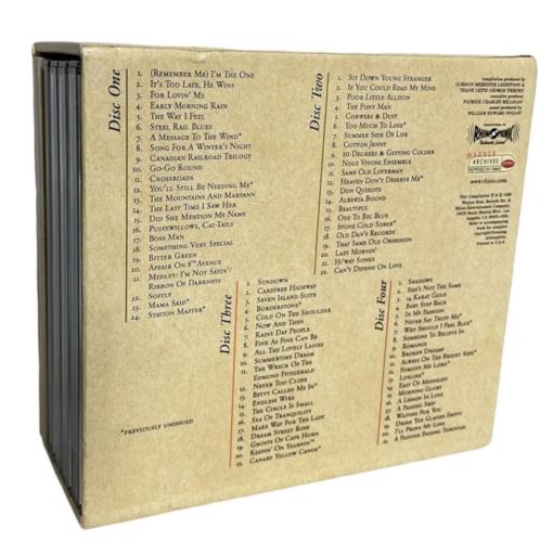 Gordon Lightfoot Songbook US CD Album Box Set (795835)