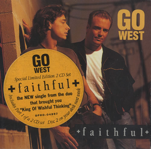 Go West Faithful US Promo 2-CD single set (Double CD single) (24628)