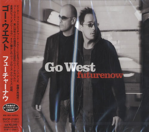 Go West Futurenow Japanese Promo CD album (CDLP) (465533)