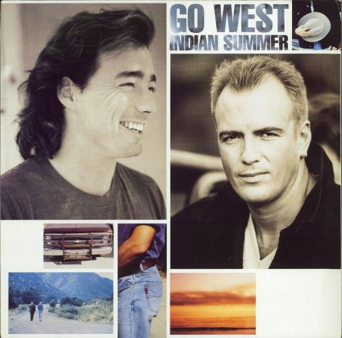 Go West Indian Summer German vinyl LP album (LP record) (523362)