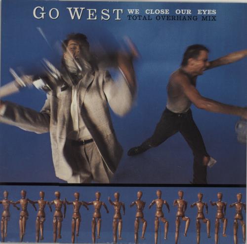 Go West We Close Our Eyes UK 12" vinyl single (12 inch record / Maxi ...