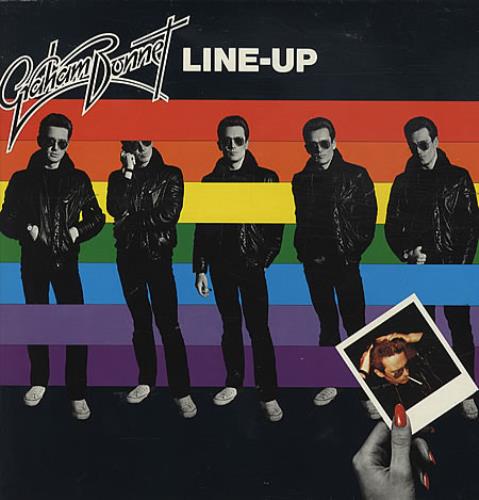 Graham Bonnet Line-Up UK vinyl LP album (LP record) (332649)