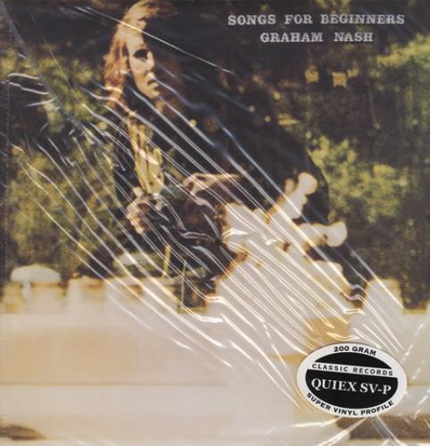 Graham Nash Songs For Beginners US vinyl LP album (LP record) (375051)