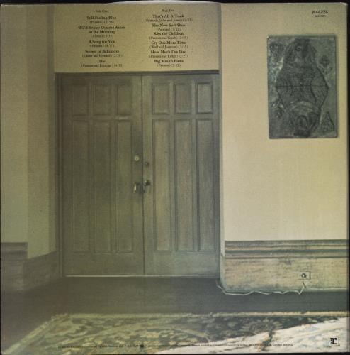 Gram Parsons G.P. - 1st - EX UK vinyl LP album (LP record) (729510)