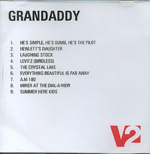 Grandaddy Grandaddy UK Promo CD-R acetate (304783)