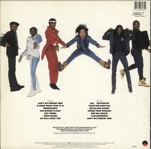 Grandmaster Flash Ba-Dop-Boom-Bang German vinyl LP album (LP record ...