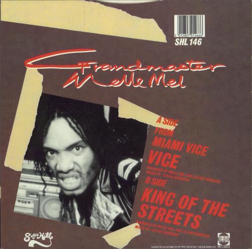Grandmaster Flash Vice UK 12" vinyl single (12 inch record / Maxi ...