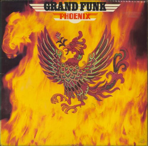 Grand Funk Railroad Phoenix-factory sample UK vinyl LP album (LP record ...