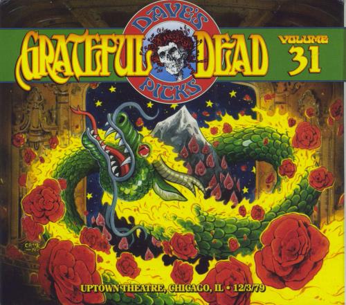 Grateful Dead Dave's Picks Volume 31: Uptown Theatre, Chicago, IL 12/3/79 US 3-CD album set ...