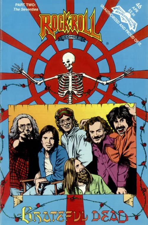 Grateful Dead Rock 'N' Roll Comics US magazine (491422) MAGAZINE