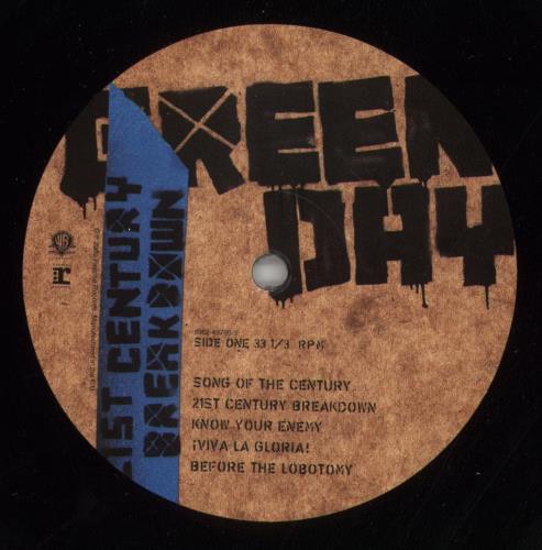 Green Day 21st Century Breakdown US 2-LP vinyl record set (Double LP ...