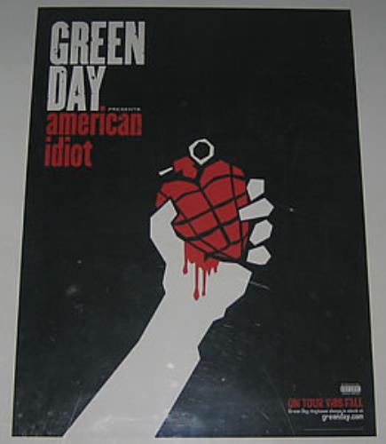 Green Day American Idiot US Promo poster (358047)