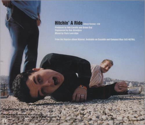 Green Day Hitchin' A Ride US Promo CD single (CD5 / 5") (94394)