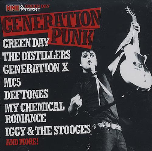 Green Day Present Generation Punk UK CD album (CDLP) (367247)