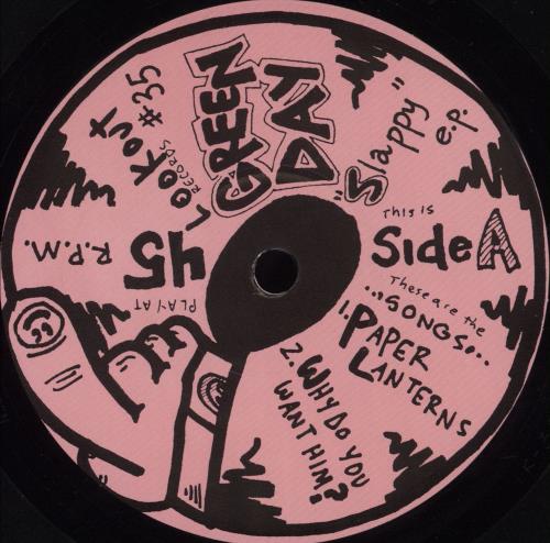 Green Day Slappy EP US 7" vinyl single (7 inch record / 45) (661352)